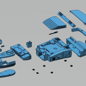 Blade Runner Spinner lobster Aerodyne stl Files for 3d Printing - Etsy
