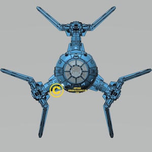 TIE Defender (stl Files for 3d Printing) - Etsy
