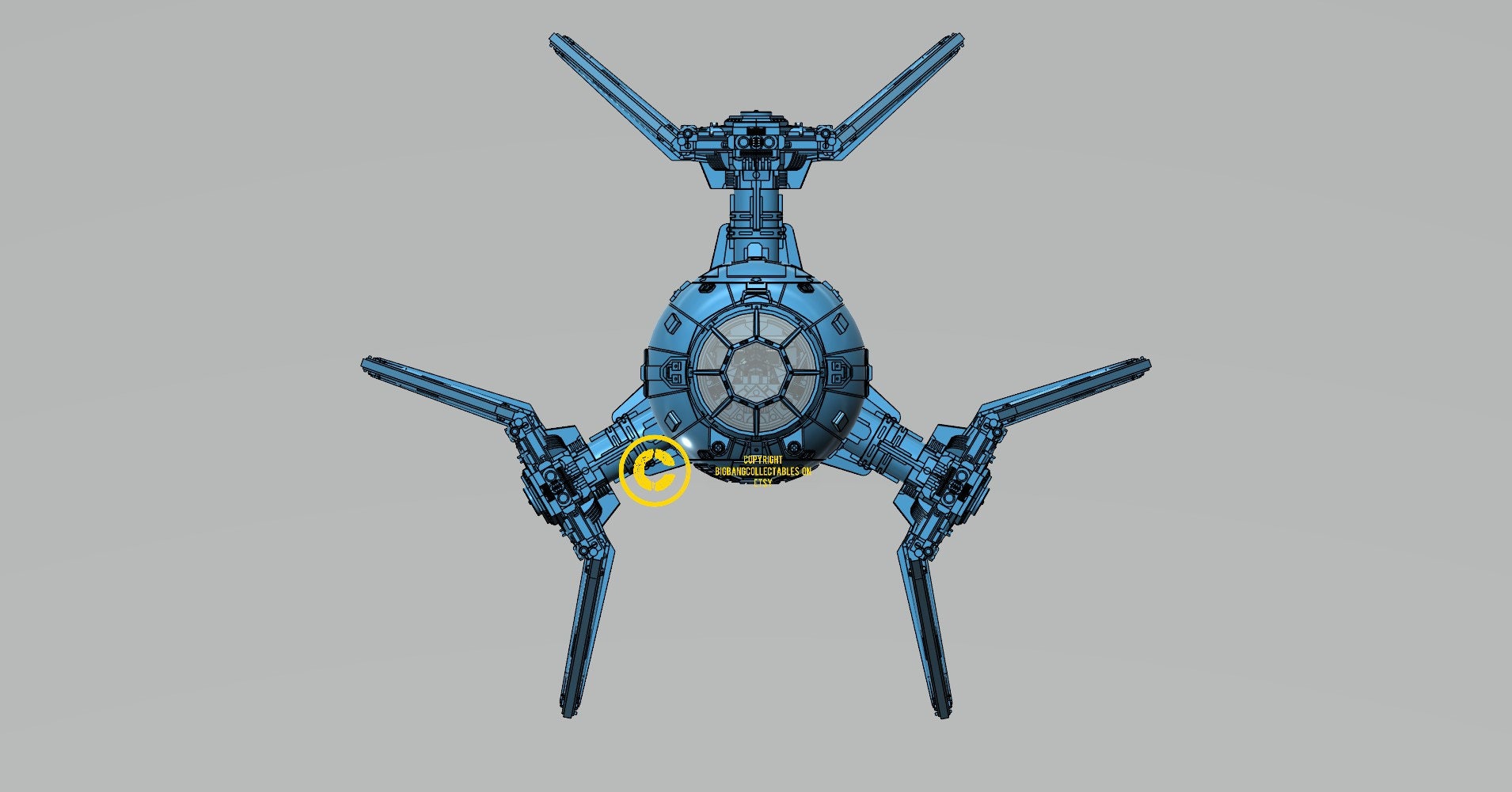 TIE Defender stl files for 3d printing | Etsy