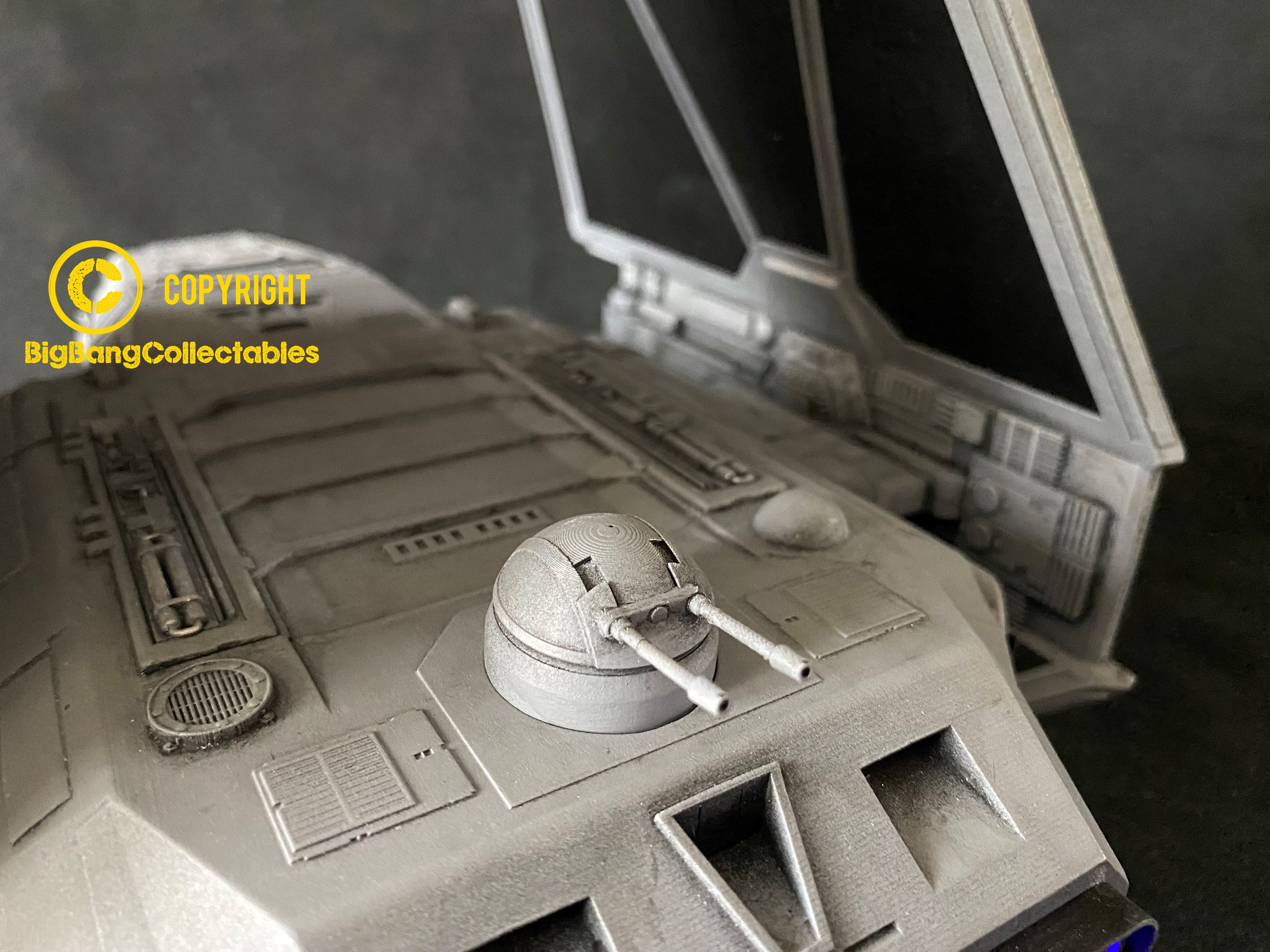 Echelon Assault Shuttle Concept (.stl Files for 3d Printing) - Etsy