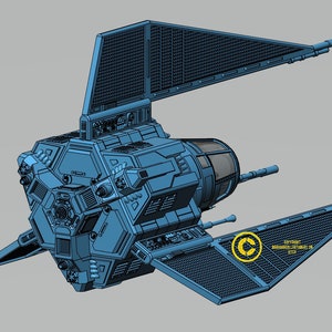 TIE Phantom (stl. Files for 3d Printing) - Etsy UK