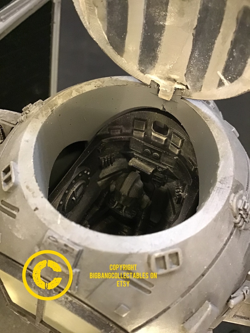 TIE Fighter Stl Files for 3d Printing - Etsy