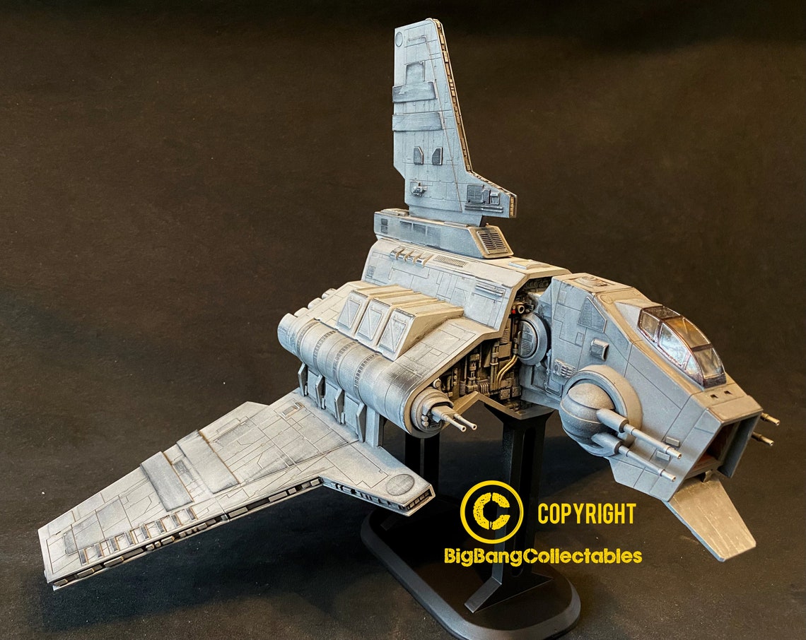 Nu/rho Class Attack Shuttle (.stl Files for 3d Printing) - Etsy UK