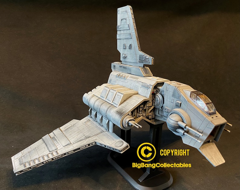 Nu/rho Class Attack Shuttle .stl Files for 3d Printing - Etsy