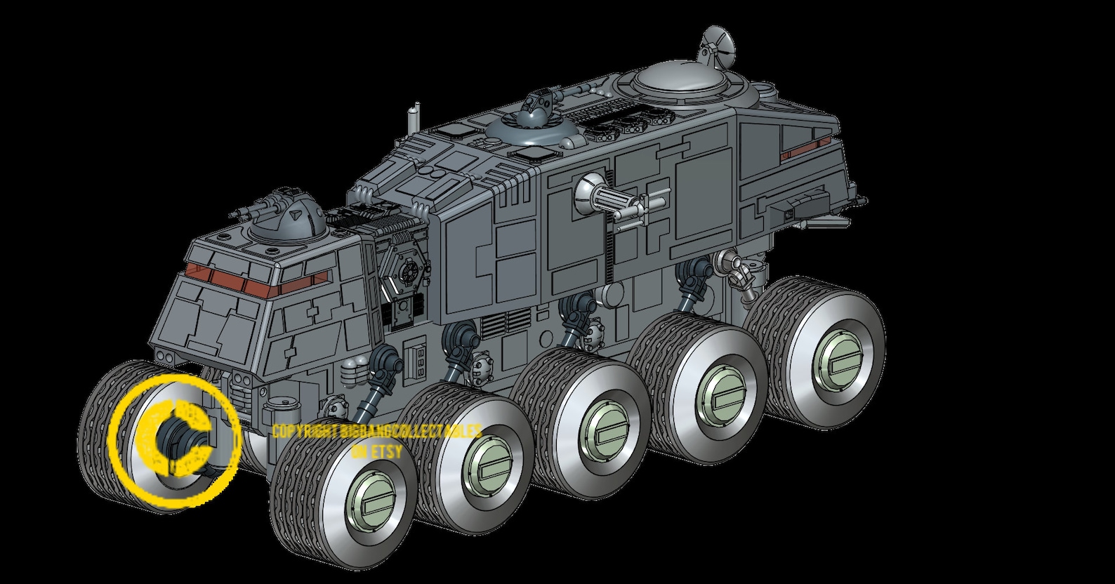 Star Wars Juggernaut Havw A6. 3d Printable Files - Etsy Israel