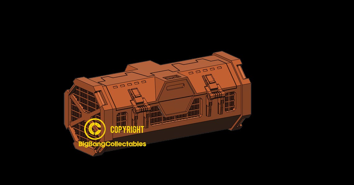 Kyber Crystal Container (.stl Files for 3d Printing) - Etsy
