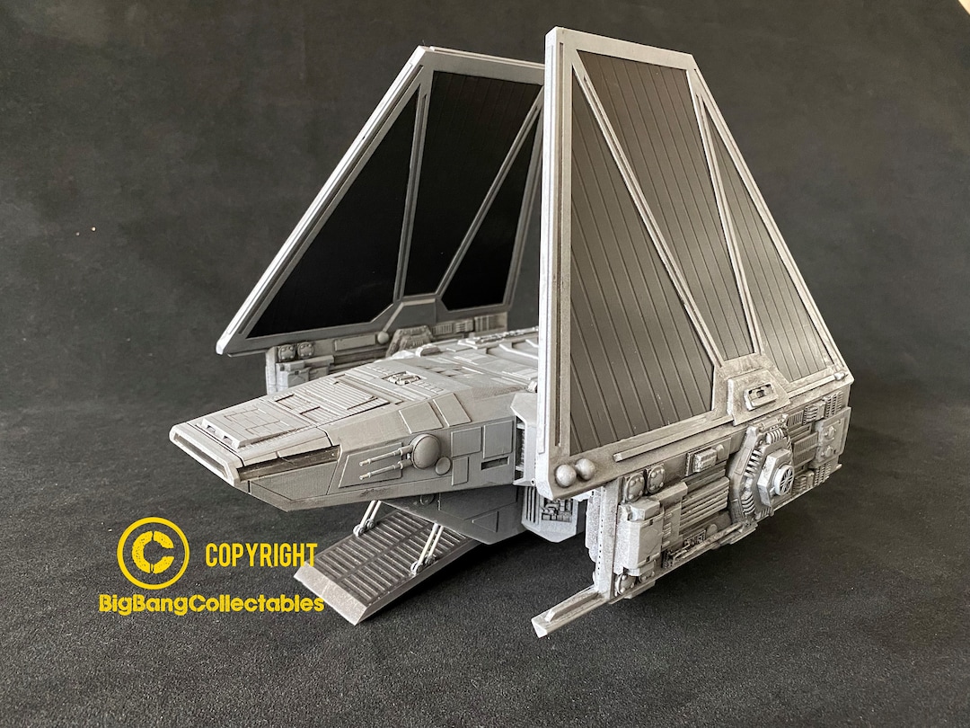 Echelon Assault Shuttle Concept (.stl Files for 3d Printing) - Etsy