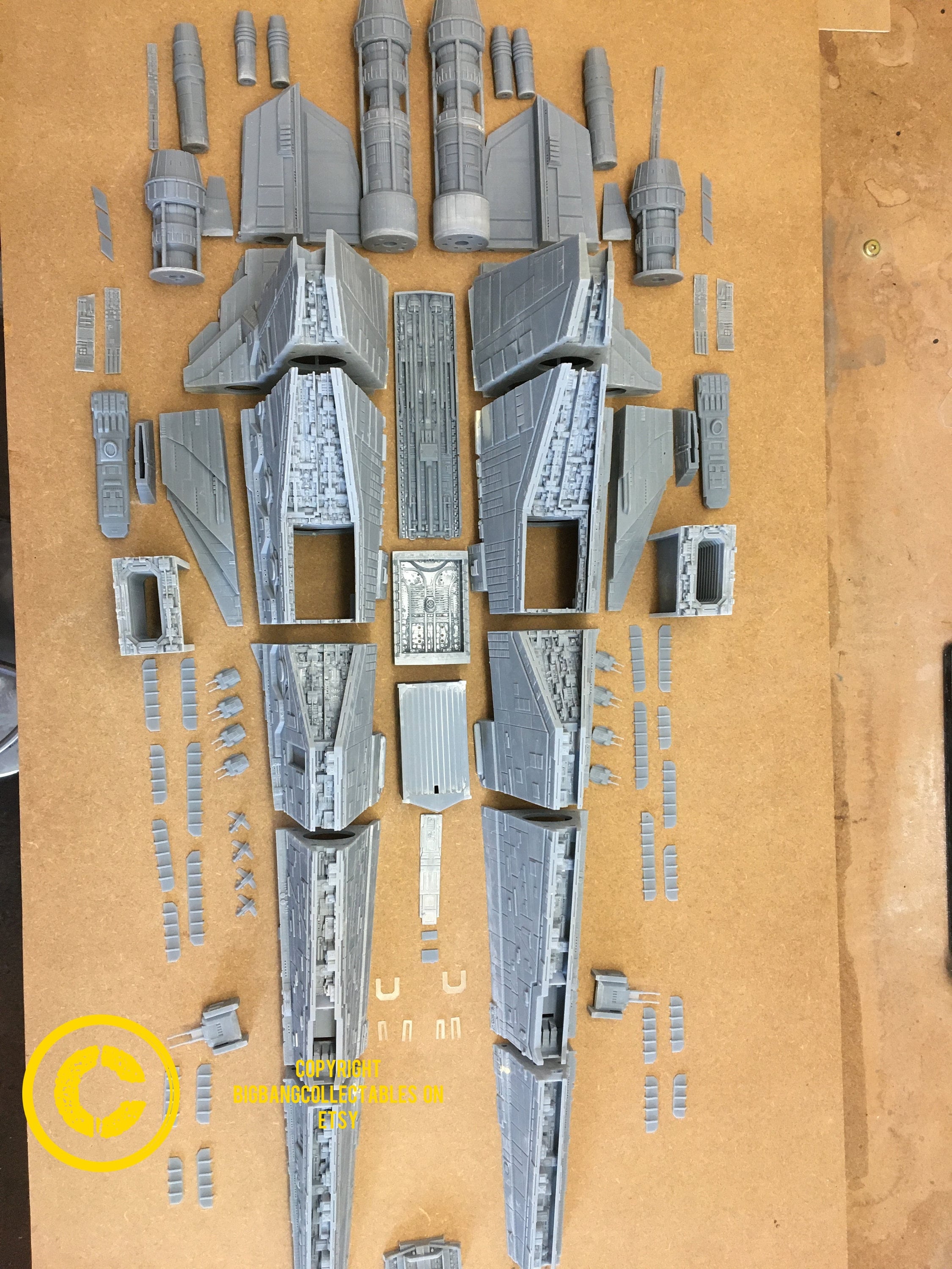 Venator Star Destroyer Stl. Files for 3d Printing | Etsy