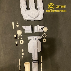 Correlian Gunship (.stl Files for 3d Printing) - Etsy