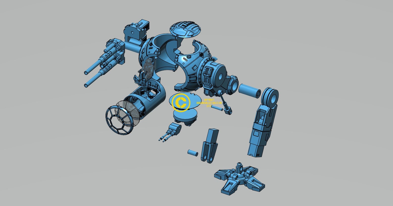 TIE Walker stl Files for 3d Printing - Etsy