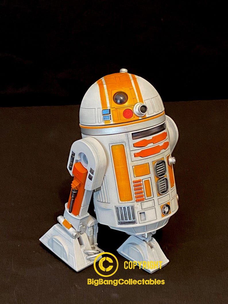 R Series Droid With Interchangeable Heads (digital Files) - Etsy