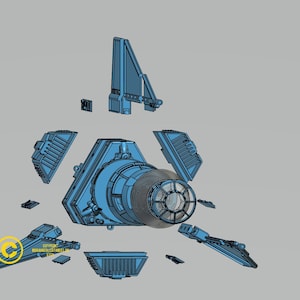 TIE Phantom (stl. Files for 3d Printing) - Etsy UK