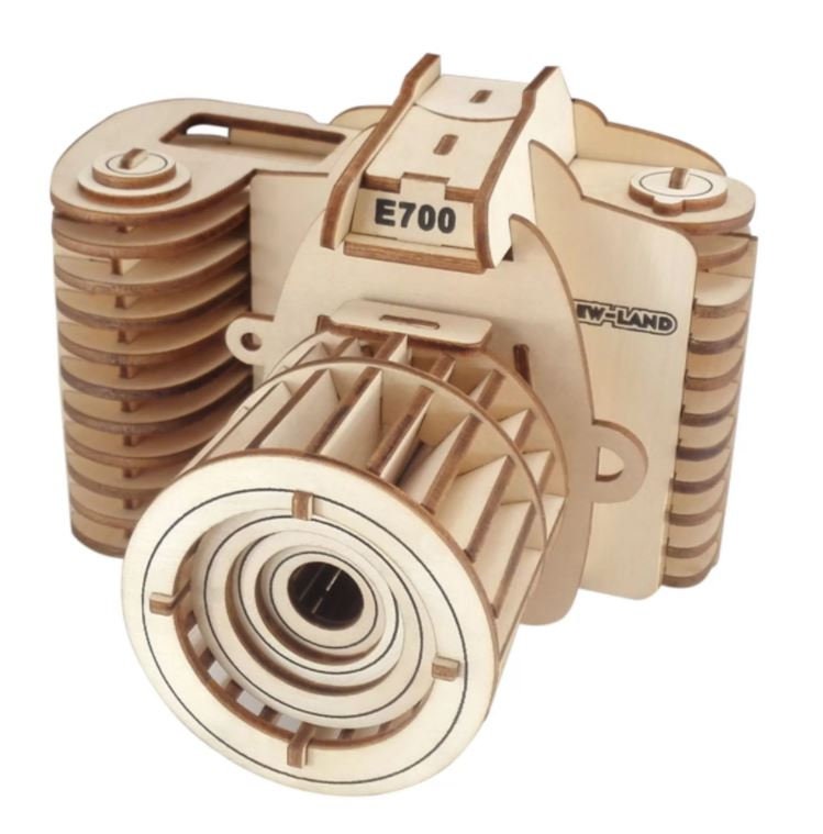 Laser Cutting DIY 3D Wooden Puzzle Woodcraft Assembly Kit | Etsy