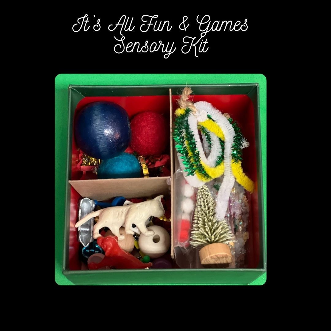 Its All Fun & Games Sensory Kit - Etsy