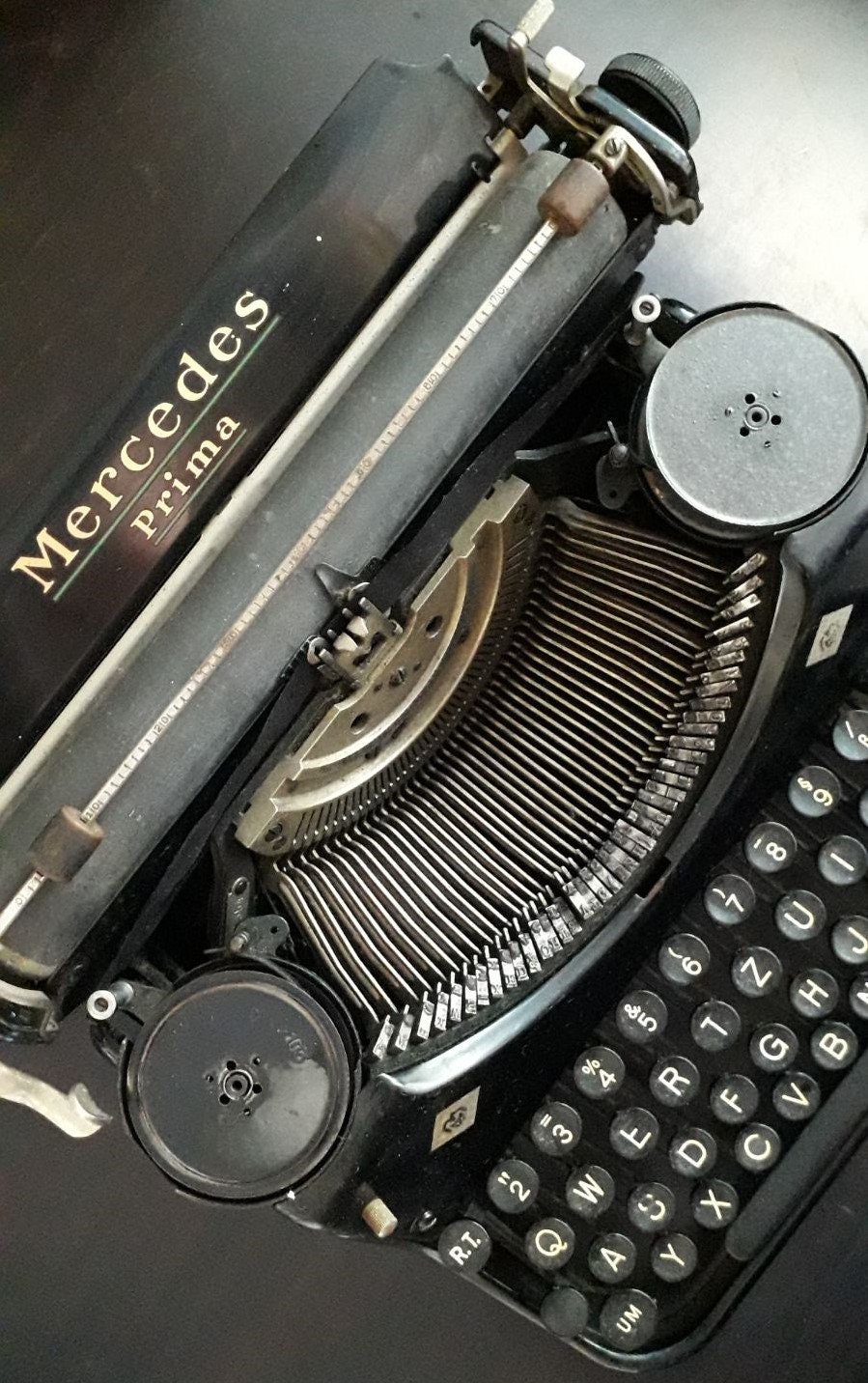 Mercedes Prima Typewriter Portable Vintage Working Rare - Etsy