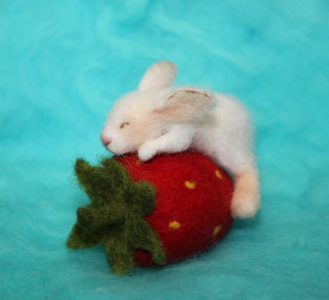 Needle Felted/ Miniature/ Rabbit / Hare/ Bunny/ Handmade Gift - Etsy
