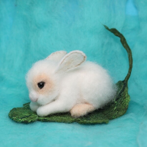 Needle Felted Rabbit - Etsy