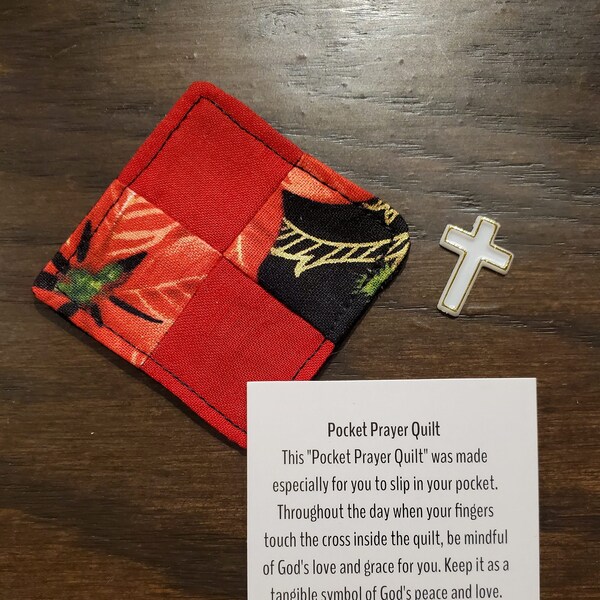 Pocket Prayer Square - Etsy