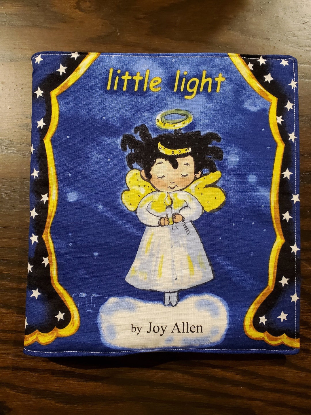 Kids and Baby Soft Cloth Book - "little Light" - 10 Page Children's ...