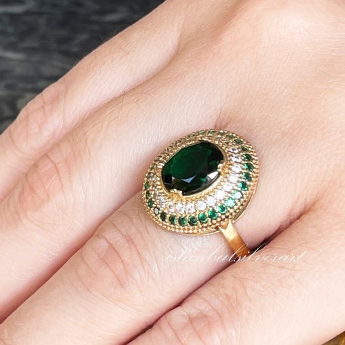 Handmade Ring Women Turkish Handmade Silver Ladies Ring - Etsy