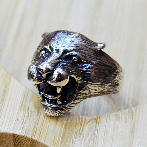Panther Ring - Etsy