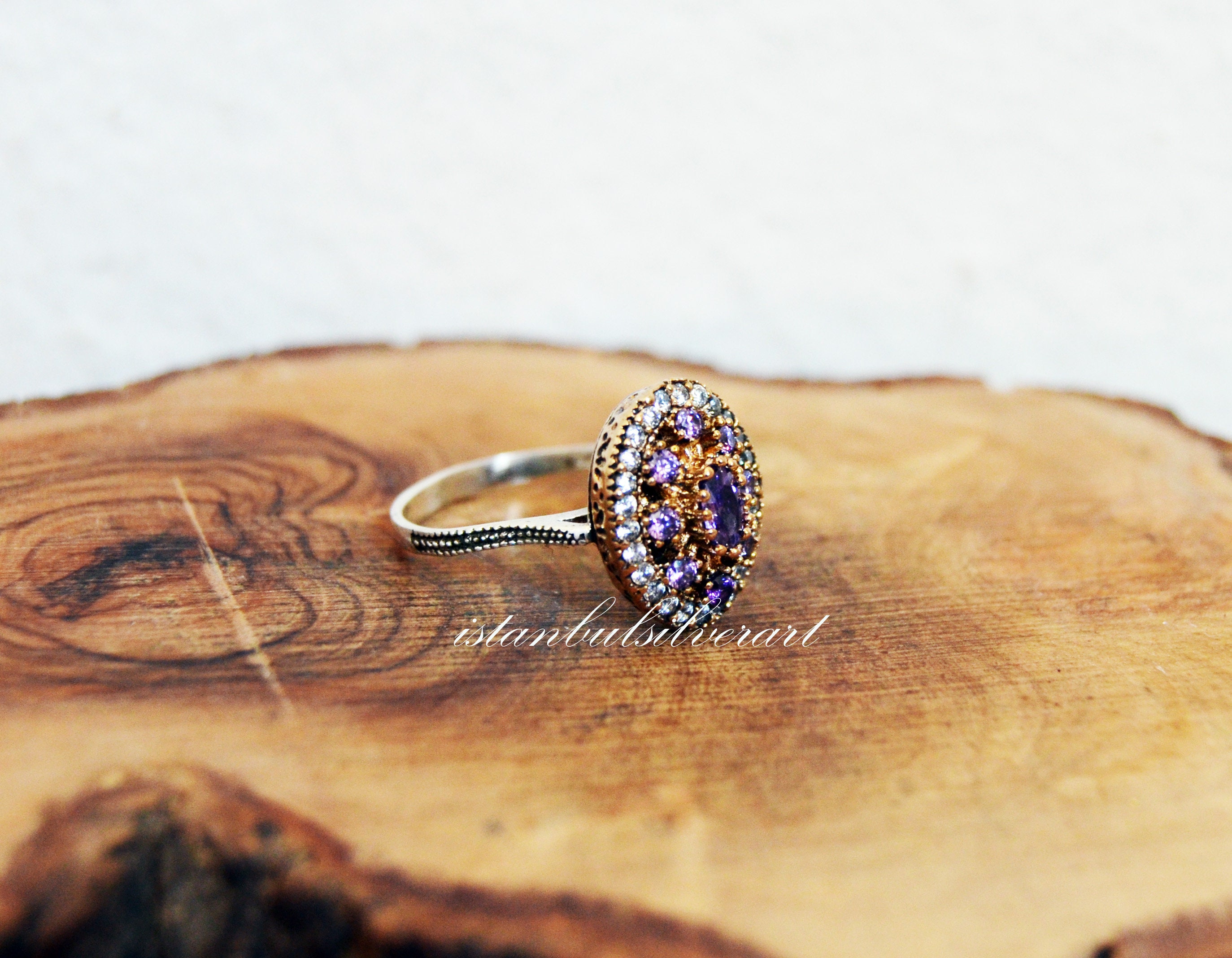 Handmade Ring Women Turkish Handmade Silver Ladies Ring - Etsy