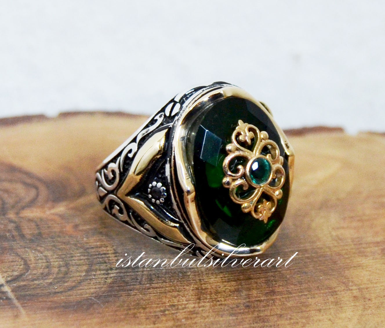 Mens Handmade Ring Turkish Handmade Silver Men Ring Ottoman | Etsy