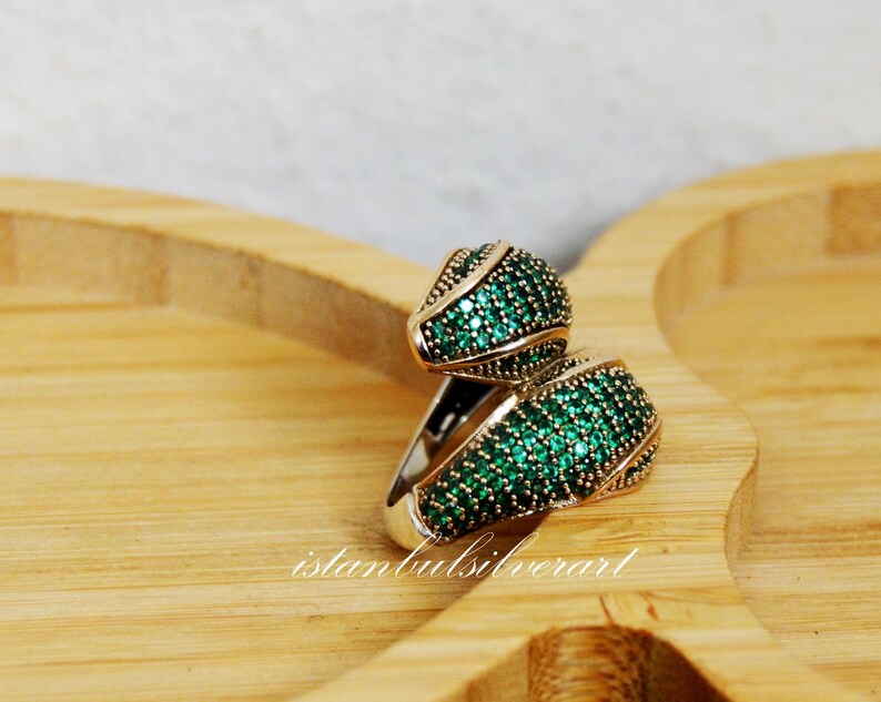 Handmade Ring Women Turkish Handmade Silver Ladies Ring | Etsy