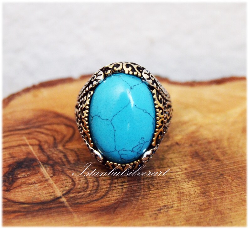 Mens Handmade Ring Turkish Handmade Silver Men Ring Ottoman | Etsy