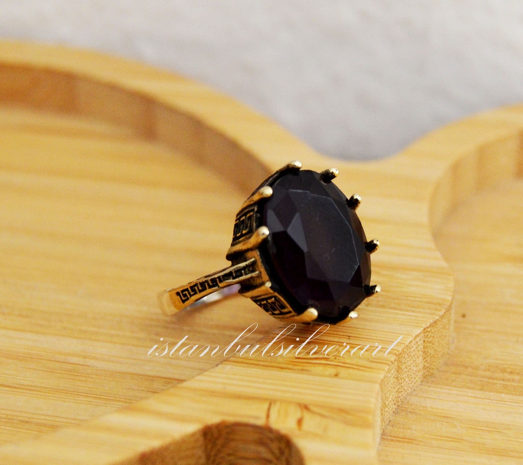 Handmade Ring Women, Turkish Handmade Silver Ladies Ring, Ottoman Ring ...