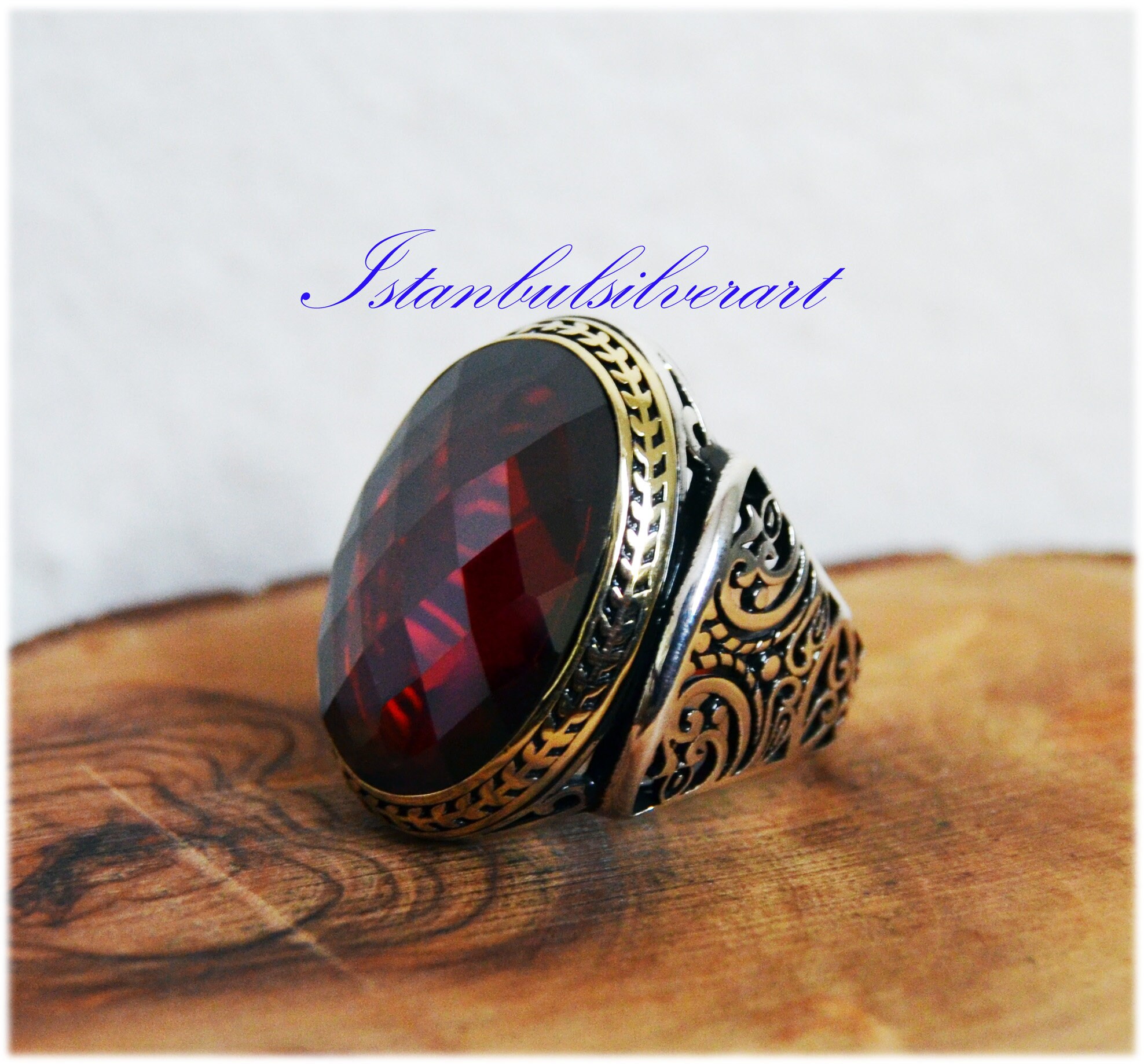 Mens Handmade Ring Turkish Handmade Silver Men Ring Ottoman | Etsy