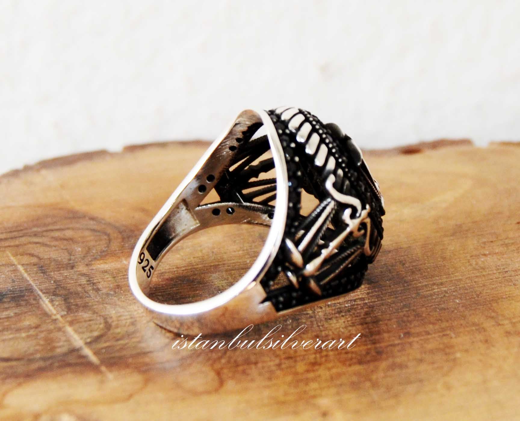 Turkish Handmade Lawyer Ring Jewelry Mens Gift Scale Ring - Etsy