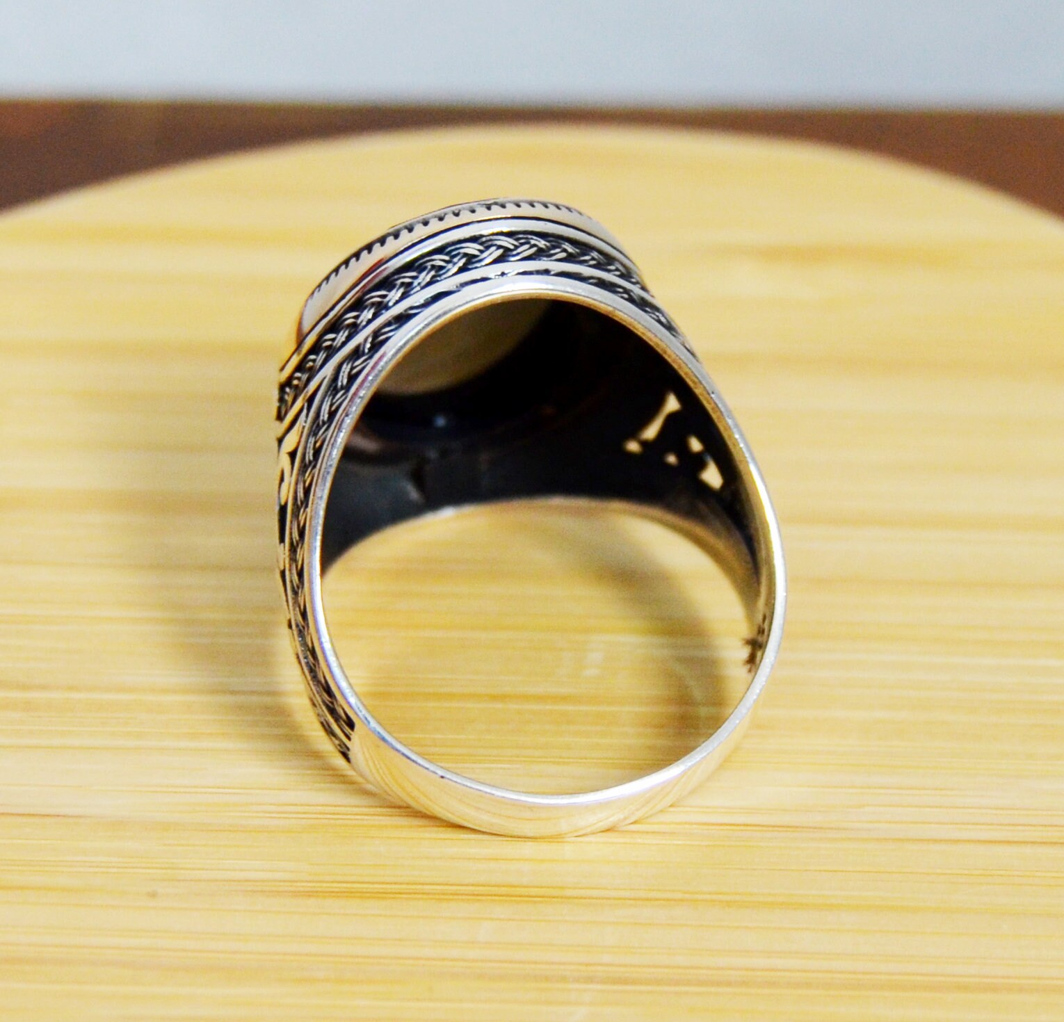 Mens Handmade Ring Turkish Handmade Silver Men Ring Ottoman | Etsy