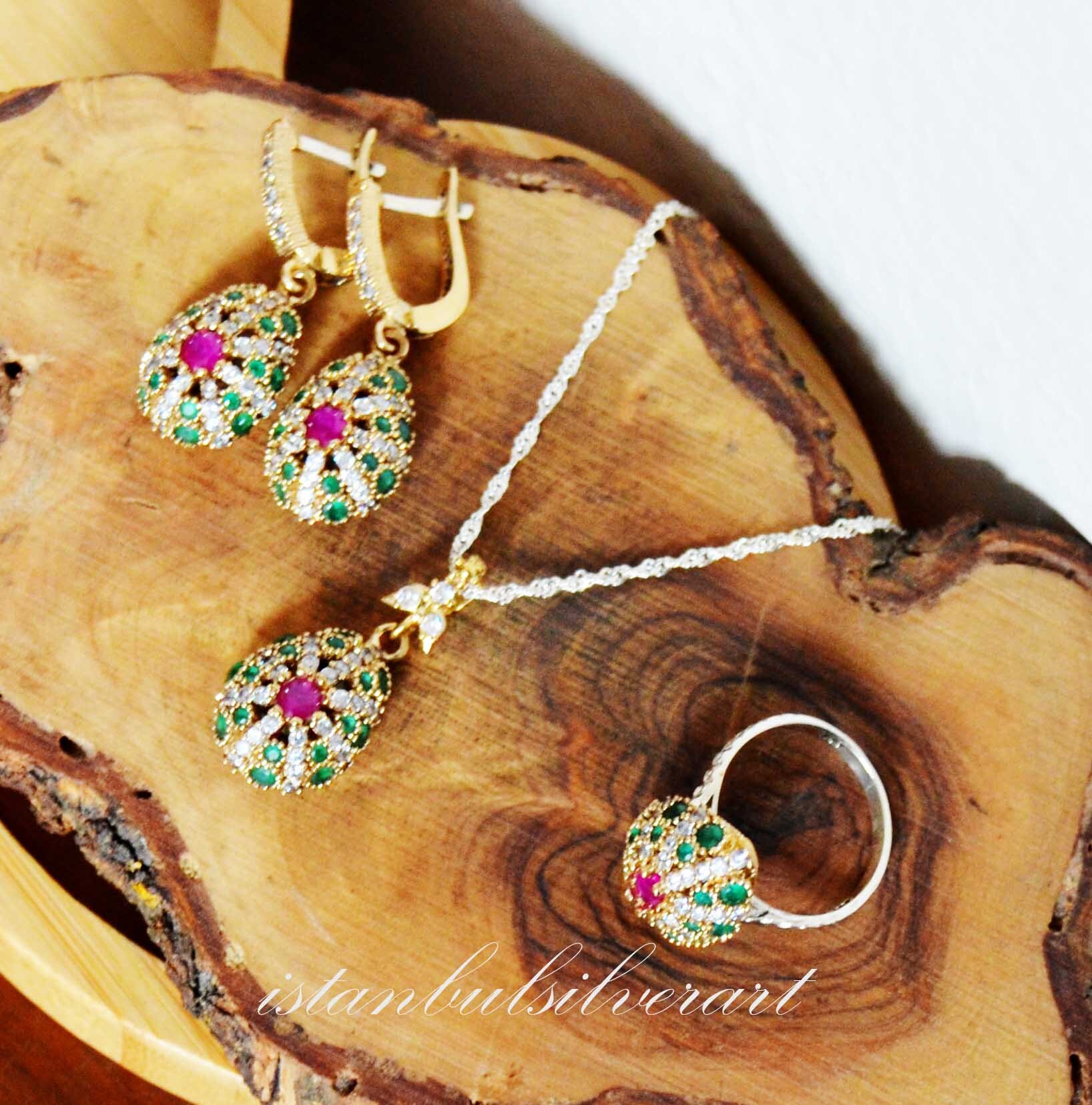 Handmade Ring Women Turkish Handmade 925K Ladies Jewelry - Etsy