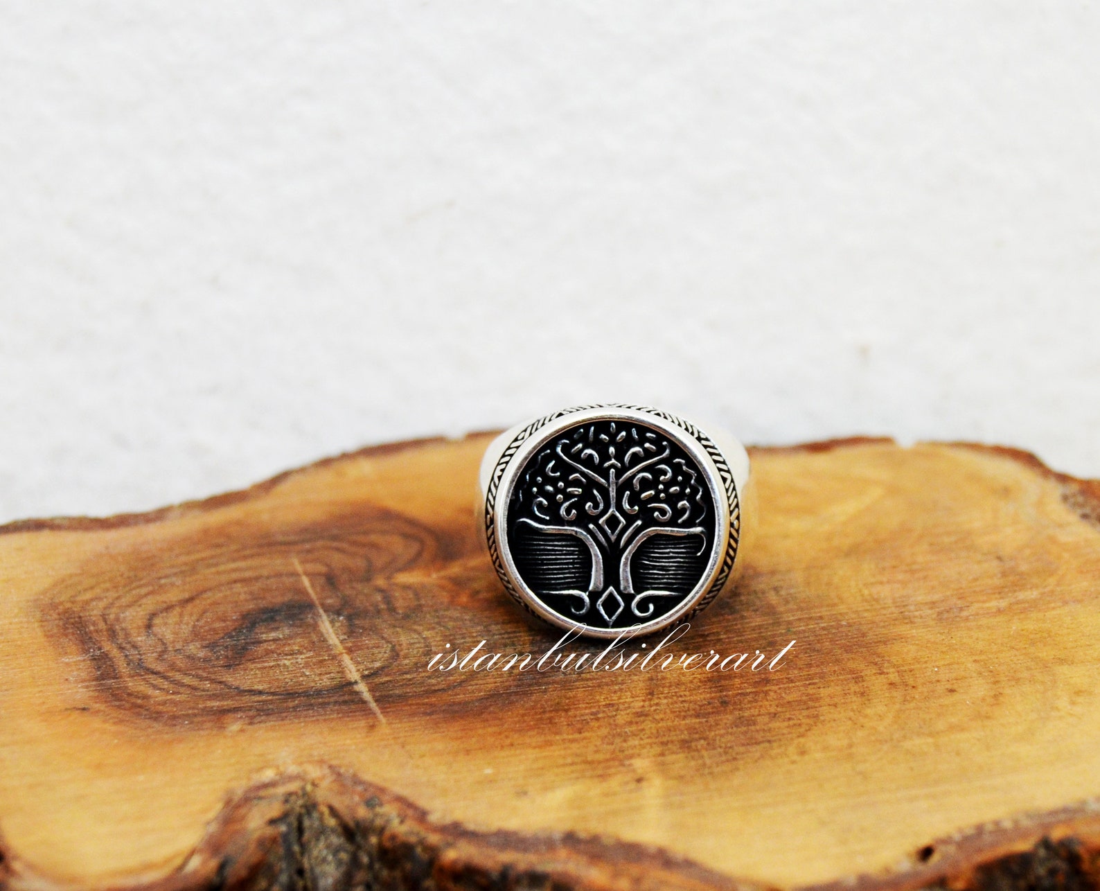 Turkish Handmade Tree of Life Vintage Tree Ring Jewelry Cz - Etsy