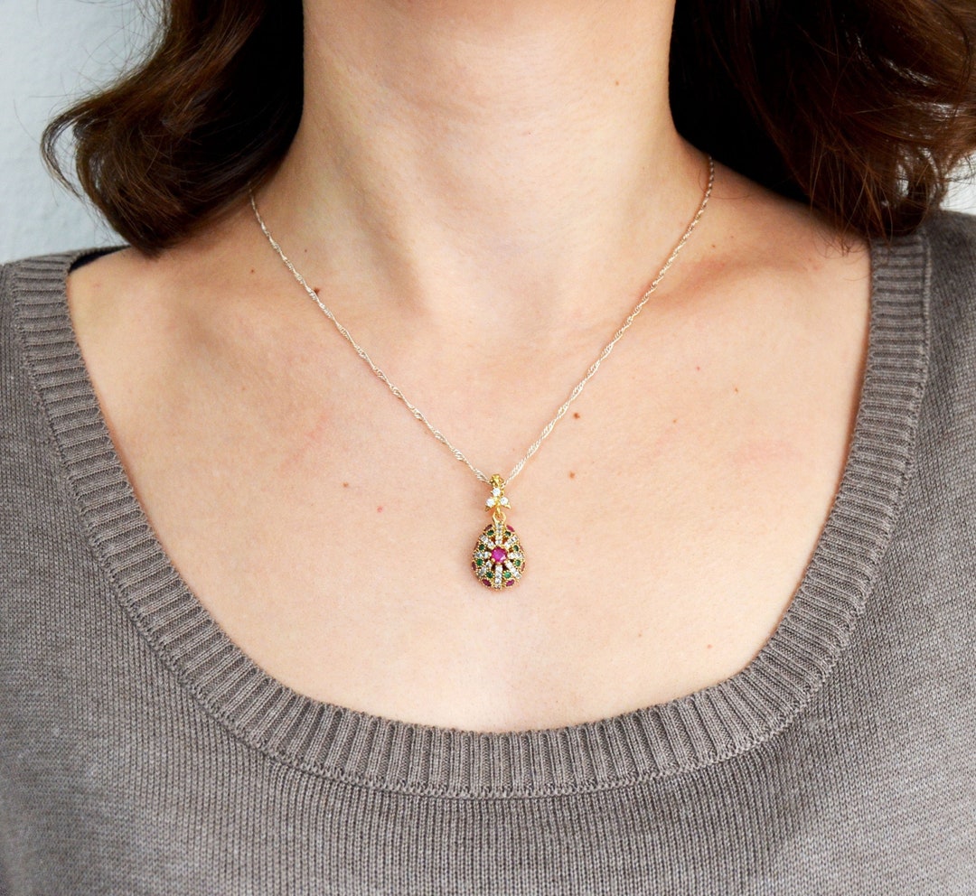 Handmade Necklace Women, Turkish Handmade, 925K Ladies Jewelry, Ottoman ...