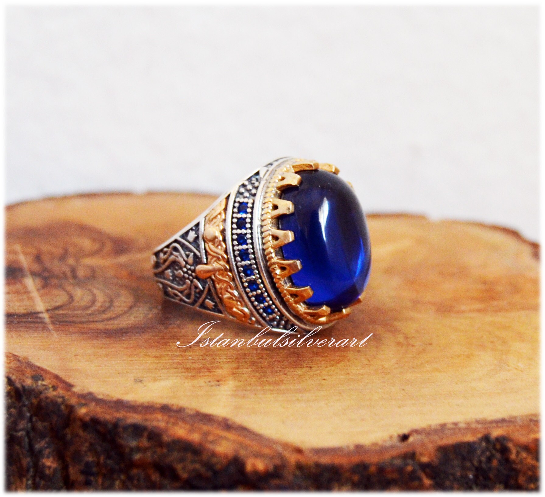 Mens Handmade Ring Turkish Handmade Silver Men Ring Ottoman | Etsy