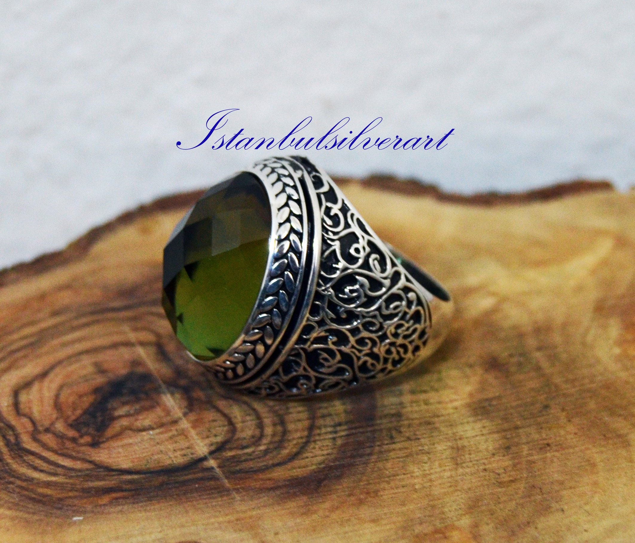 Mens Handmade Ring Turkish Handmade Silver Ring Ottoman Men - Etsy