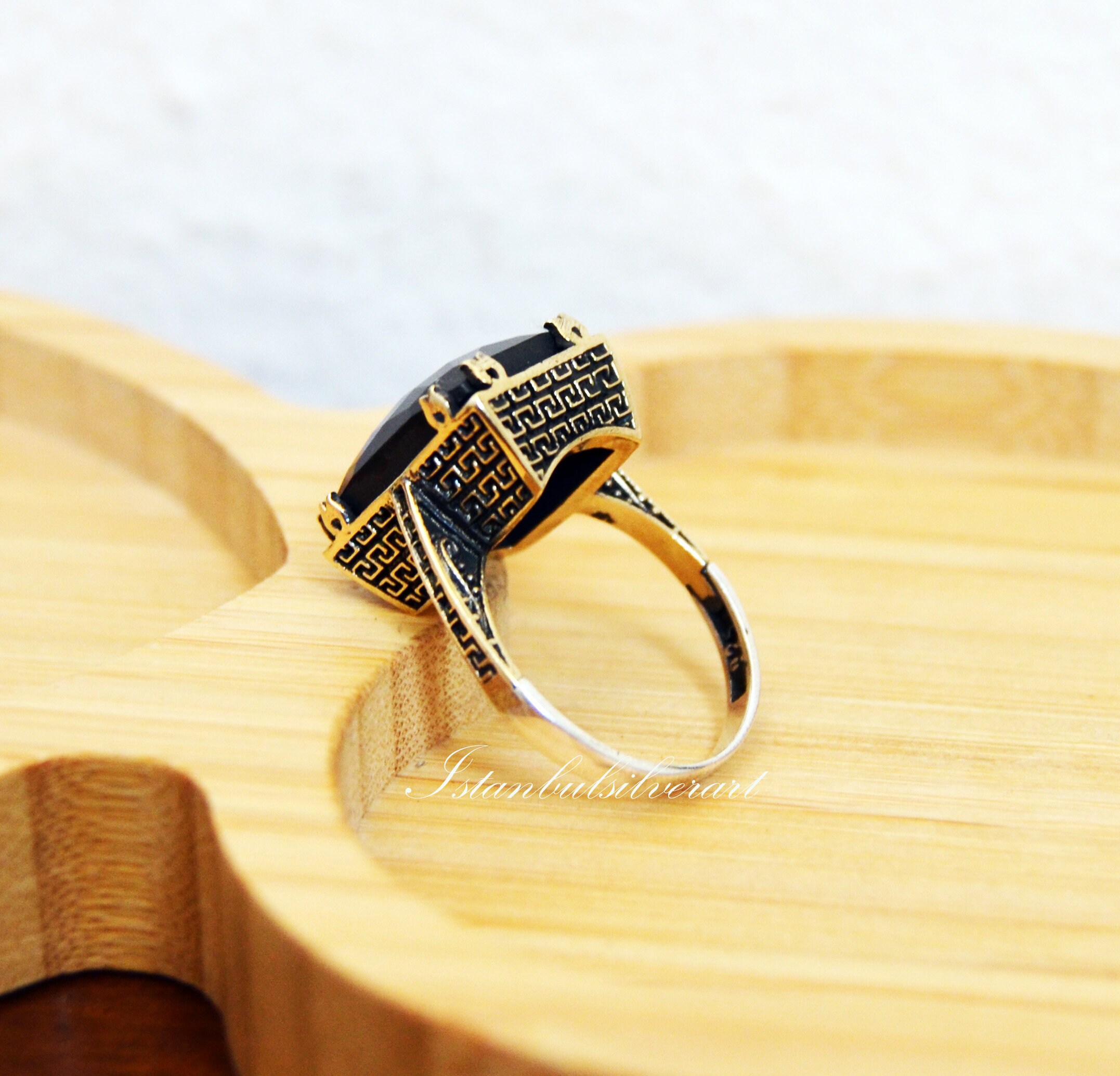 Handmade Ring Women Turkish Handmade Silver Ladies Ring - Etsy