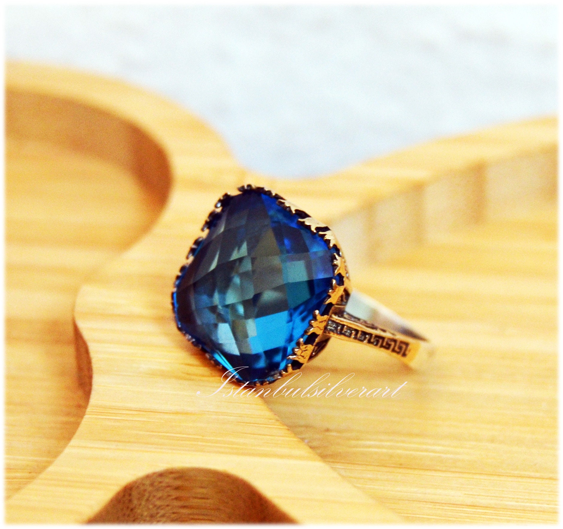 Handmade Ring Women Turkish Handmade Silver Ladies Ring | Etsy