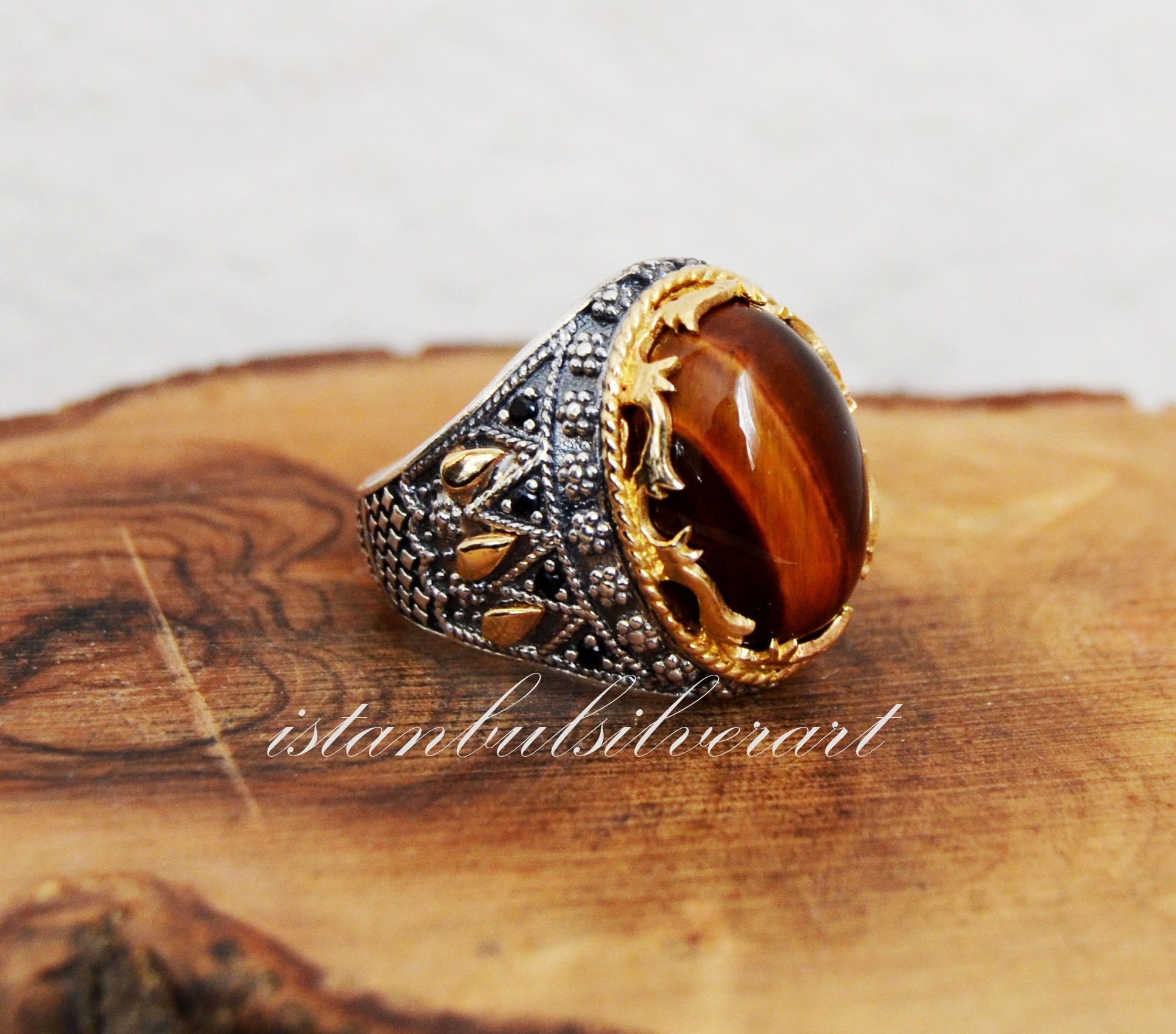 Mens Handmade Ring Turkish Handmade Silver Men Ring Ottoman | Etsy