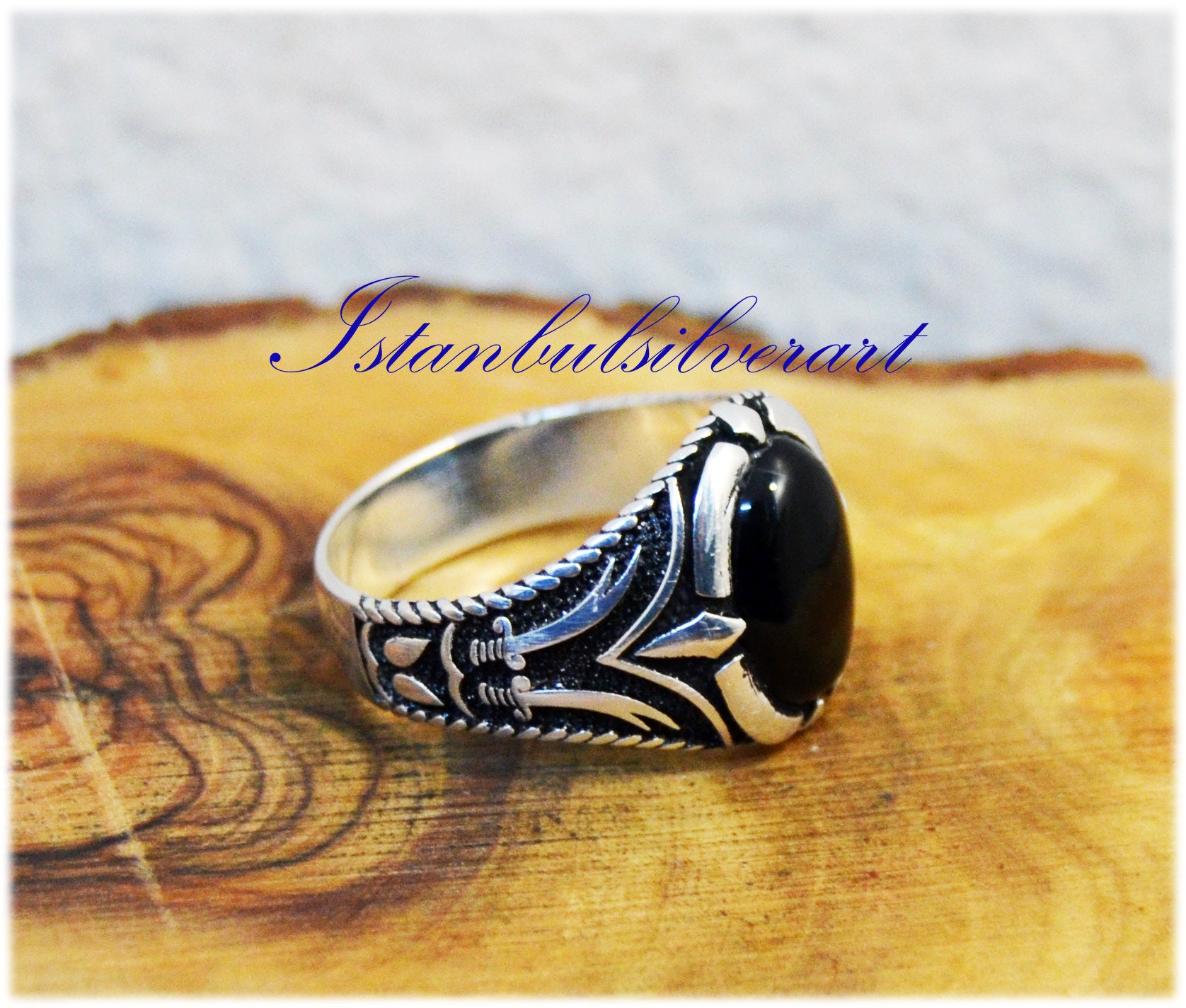Mens Handmade Ring Turkish Handmade Silver Men Ring Ottoman | Etsy