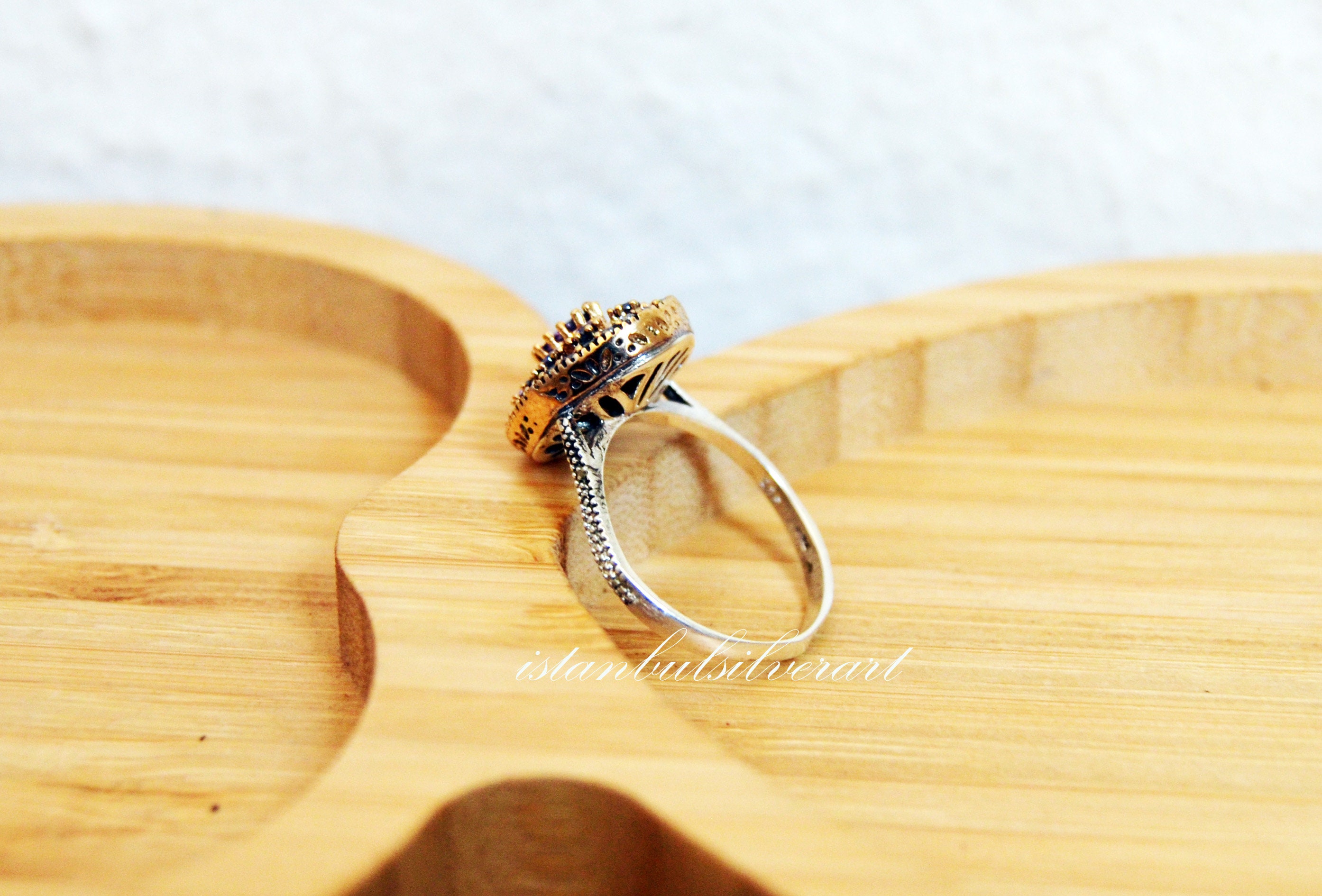 Handmade Ring Women Turkish Handmade Silver Ladies Ring - Etsy