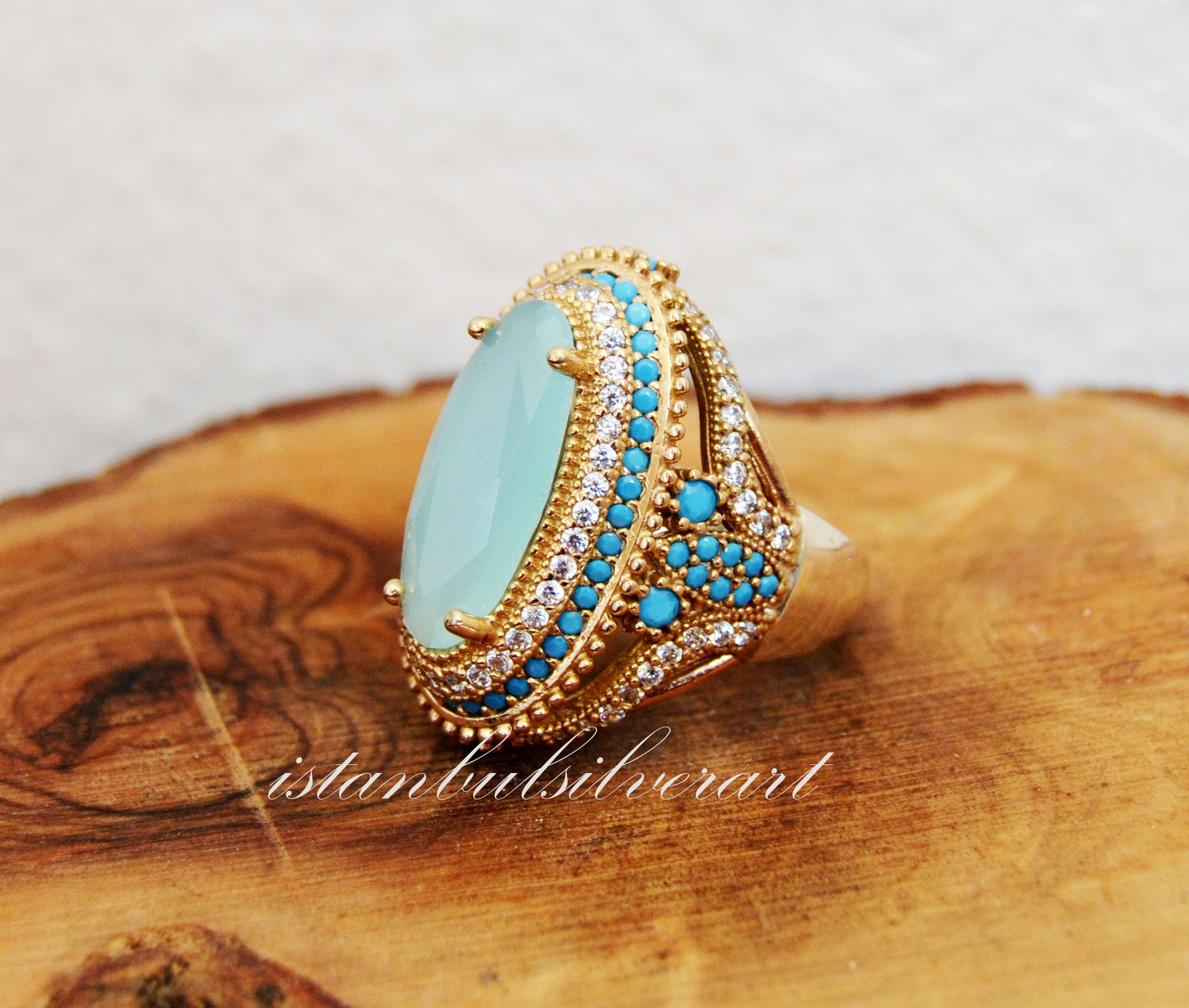 Handmade Ring Women Turkish Handmade Silver Ladies Ring - Etsy