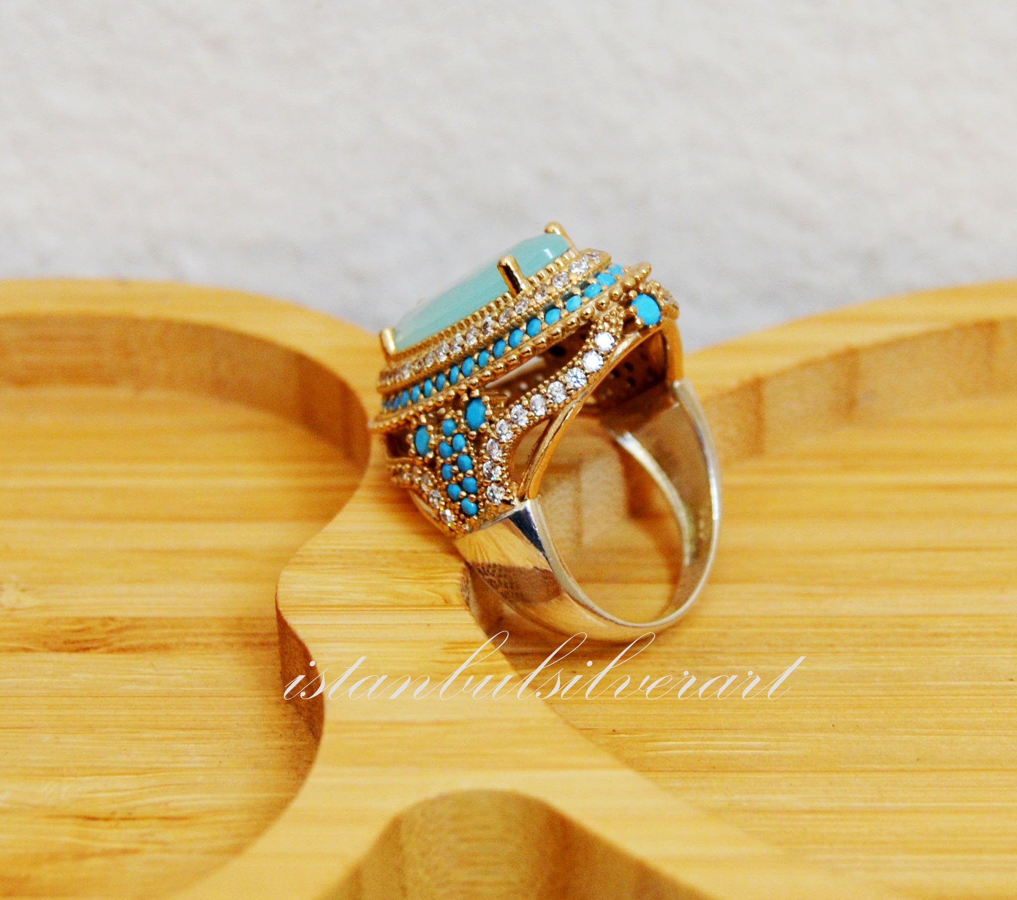 Handmade Ring Women Turkish Handmade Silver Ladies Ring - Etsy