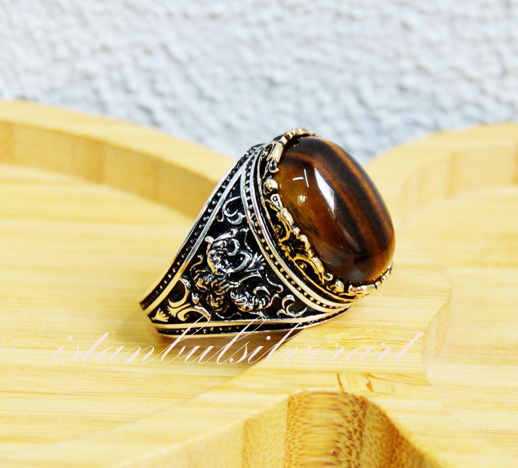 Mens Handmade Ring Turkish Handmade Silver Men Ring Ottoman | Etsy