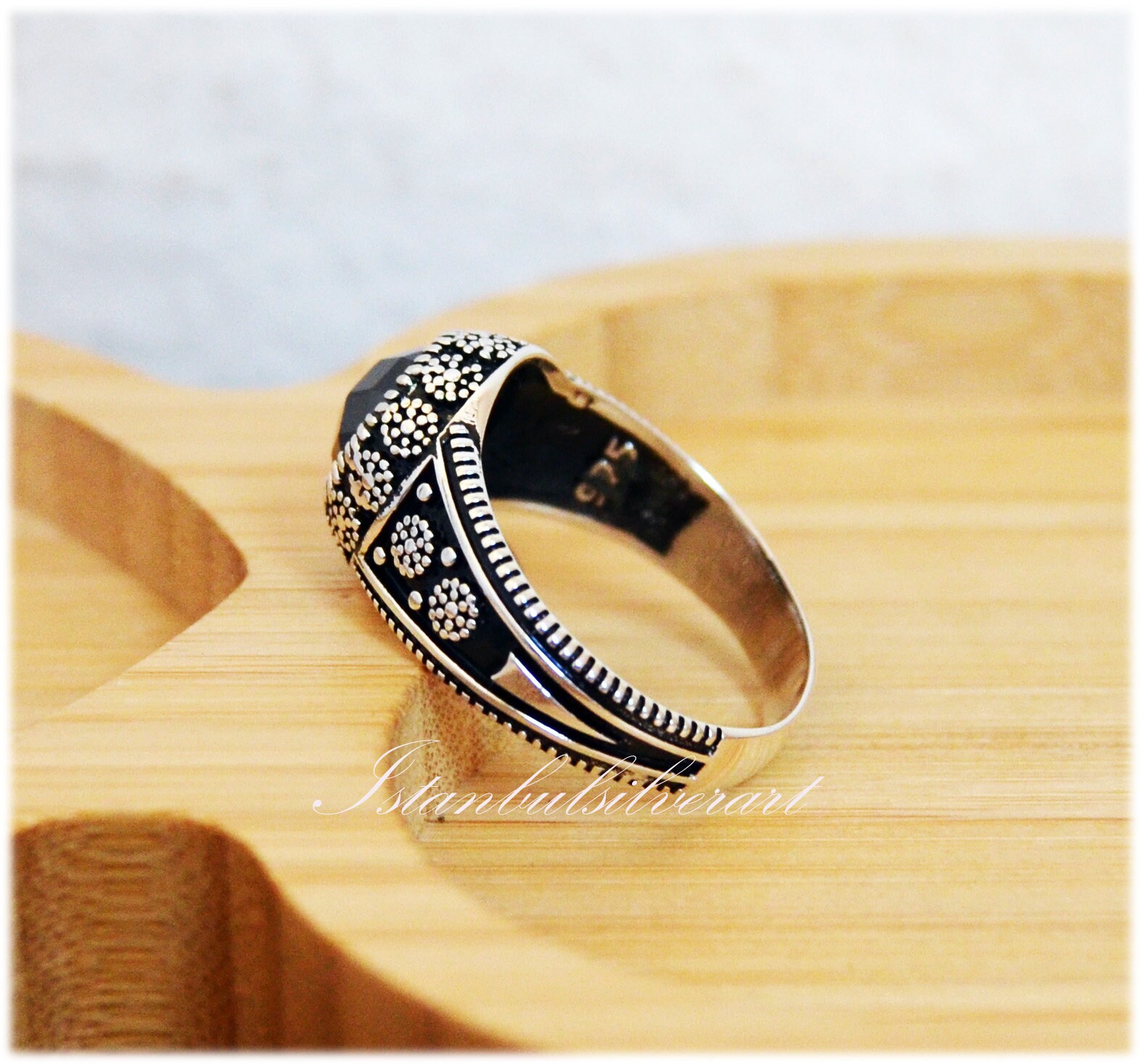 Mens Handmade Ring Turkish Handmade Silver Men Ring Ottoman | Etsy