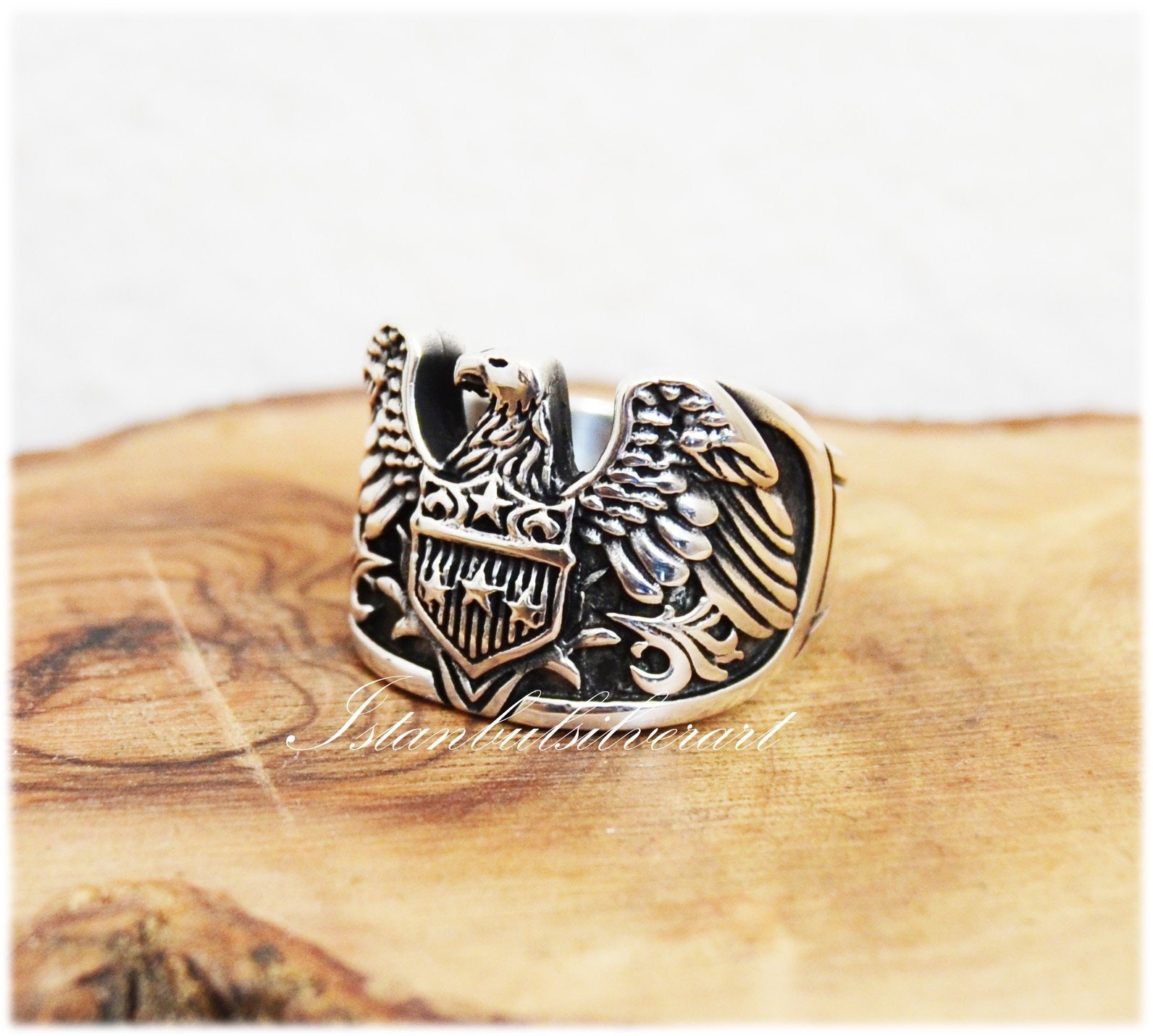 Mens Handmade Ring Turkish Handmade Silver Men Ring Ottoman | Etsy