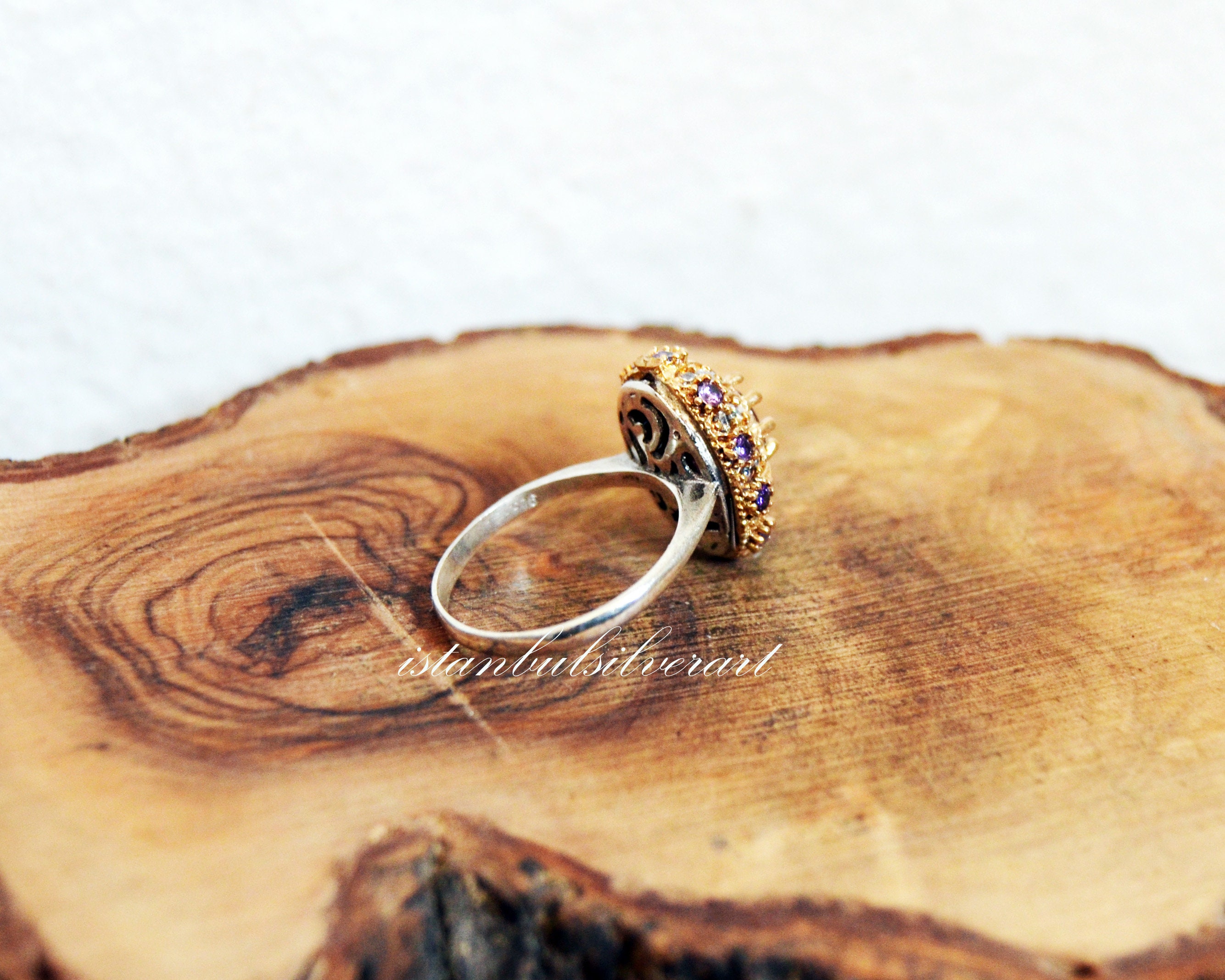 Handmade Ring Women Turkish Handmade Silver Ladies Ring | Etsy