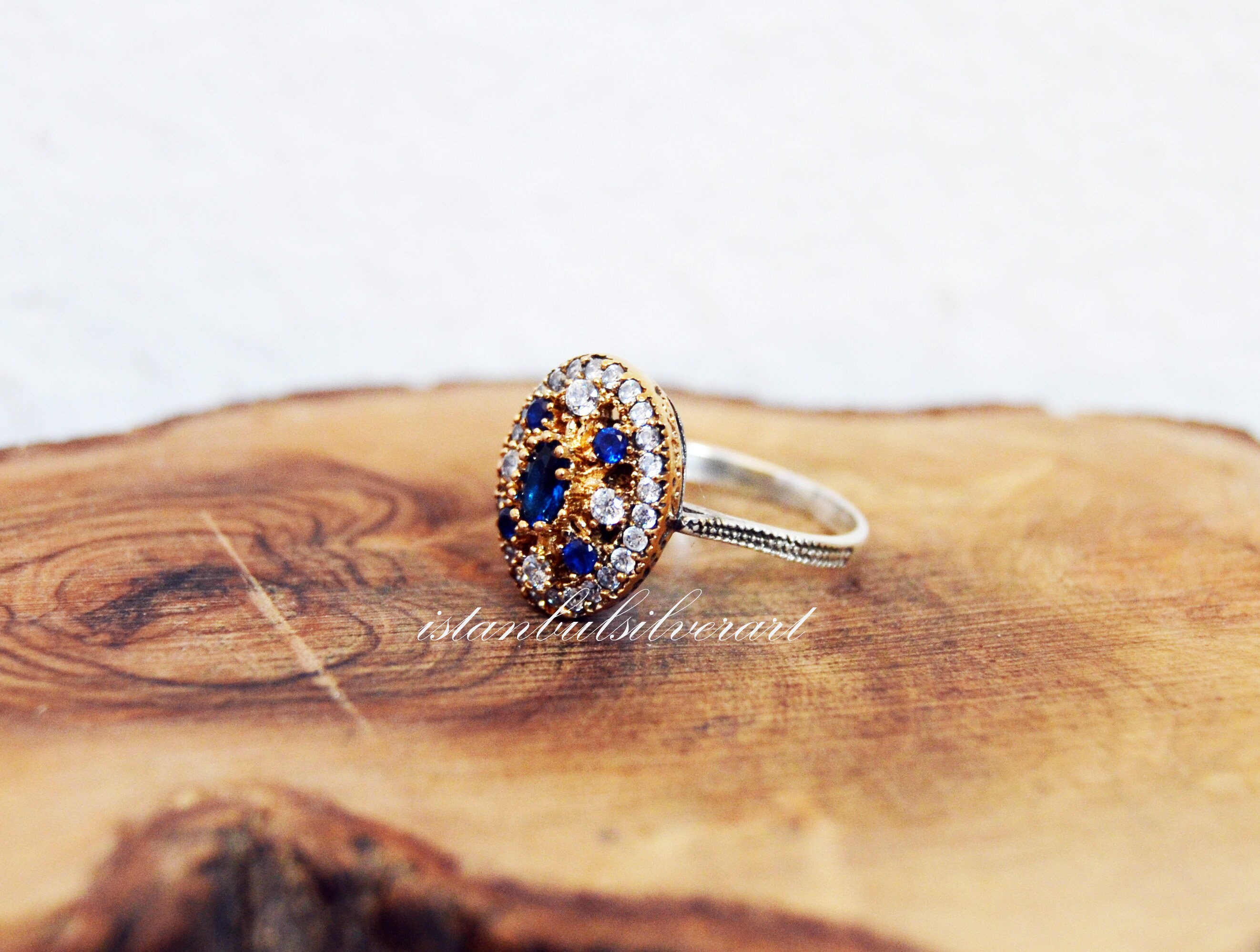 Handmade Ring Women Turkish Handmade Silver Ladies Ring - Etsy